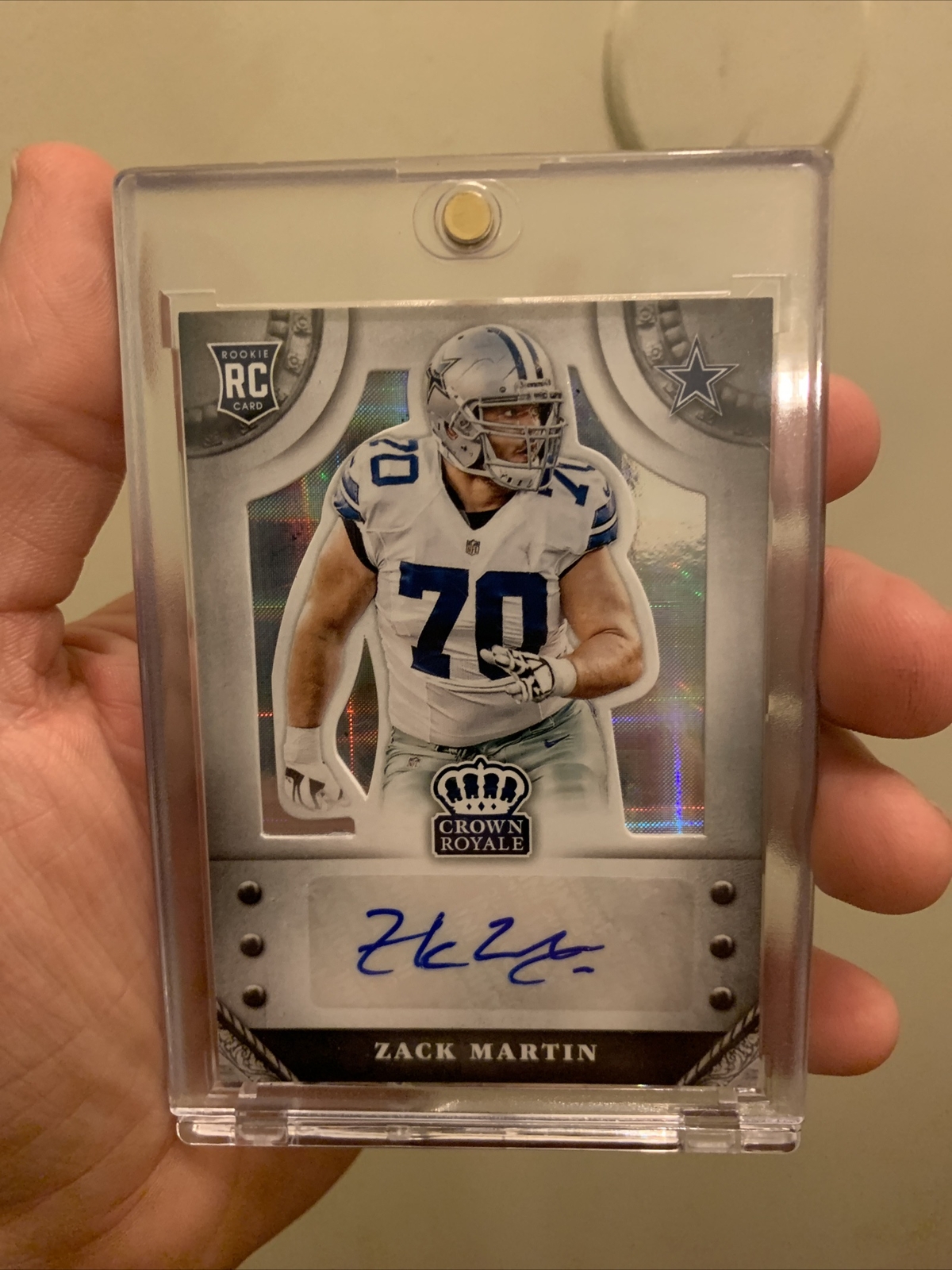 zack martin rookie autograph Authentic Card!!!!! Amazing Condition | eBay