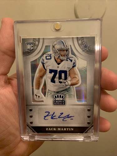 zack martin rookie autograph Authentic Card!!!!! Amazing Condition | eBay