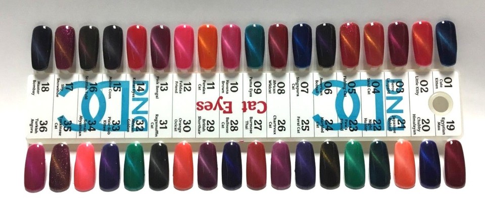 DND Daisy DC Gel CAT EYES Collection - SELECT YOUR COLORS - nail polish ...
