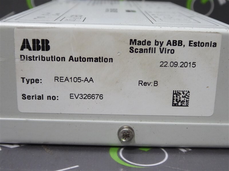 ABB REA105-AA Arc Protection Relay Extension Unit Rev. B for sale ...