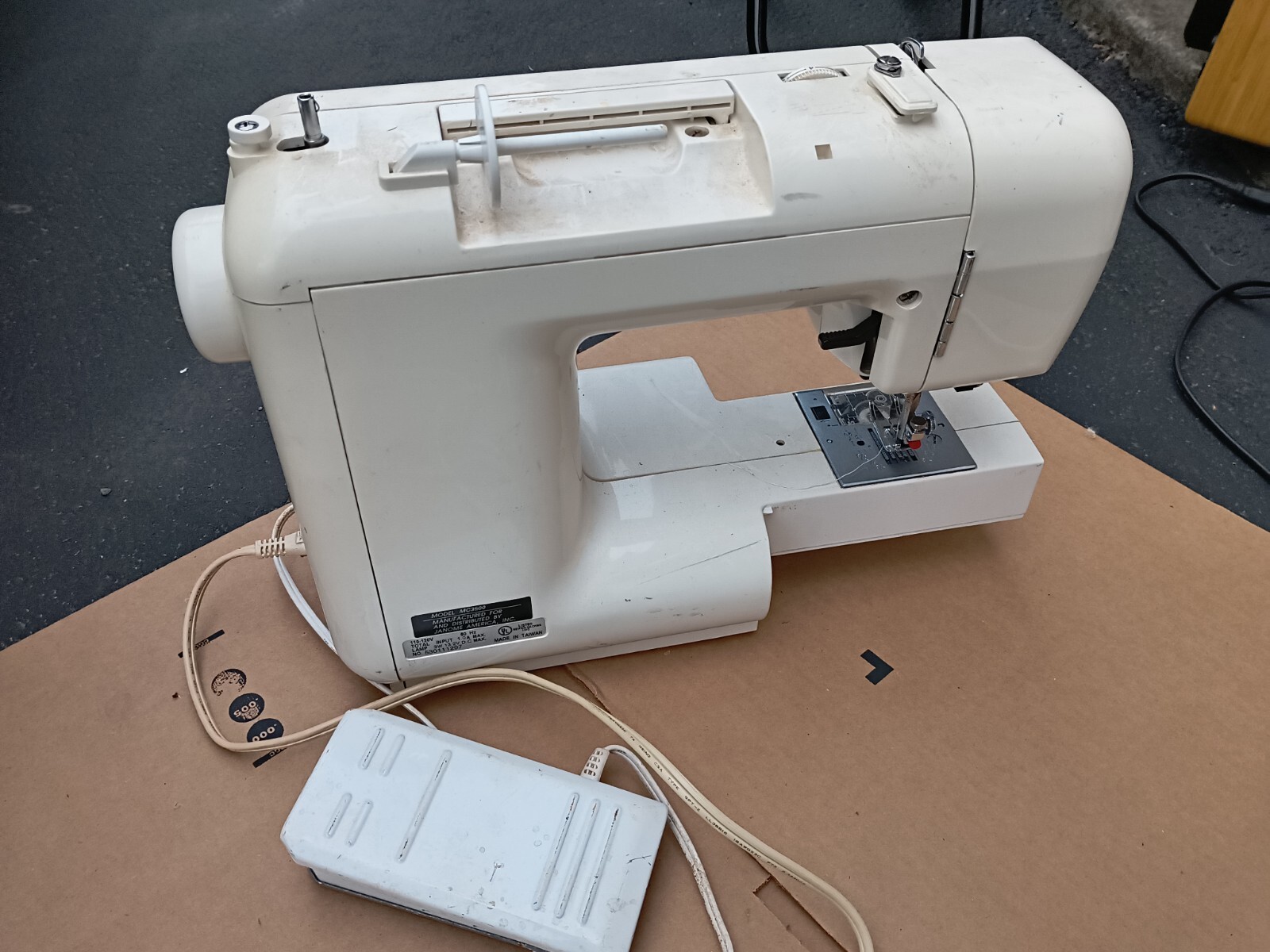 Sewing machine Janome Memory Craft 3500 Computerized Sewing Machine ...