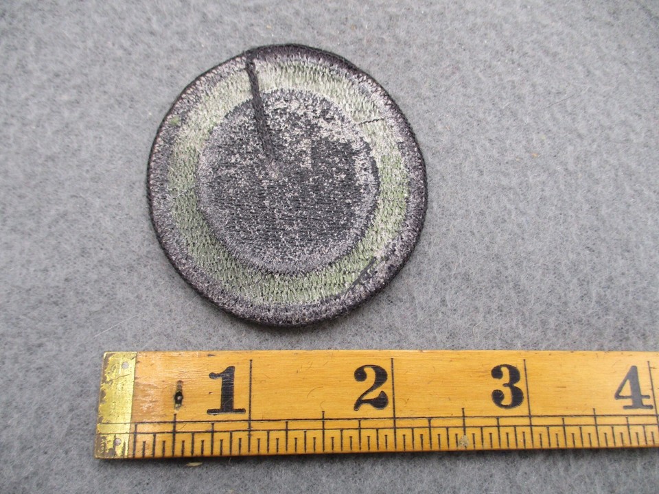 US Army 1st First Corps Subdued Green Black Circle Patch S5; | eBay