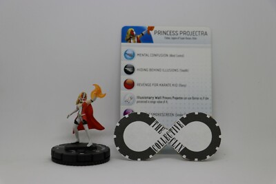 Heroclix - Princess Projectra 038 - Superman - Rare W / Card | eBay
