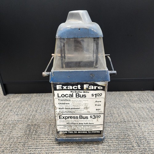 Vintage New York City Transit Fare Box Tokens Coins Public Bus ...