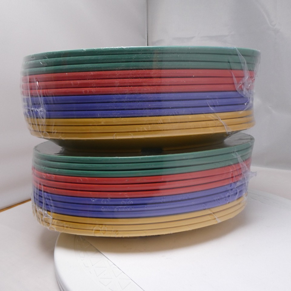 OP-610-MIX Melamine Oval Serving Platter, 10" x 6.75", Mardi Gras Mix ...