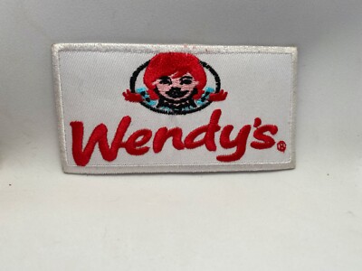 WENDY'S NEW EMBROIDERED IRON ON ON NAME PATCH TAG 2t X 4w | eBay