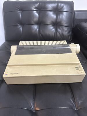 Vintage Apple ImageWriter II A9M0310 Dot Matrix Printer | eBay