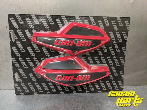 Can-Am Viper Red Handlebar Wind Deflector Pair 715006118 | eBay