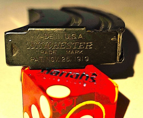 Rare Winchester 1919 Patent Model 10-Round .22 LR Magazine 52 52B 57 69 ...