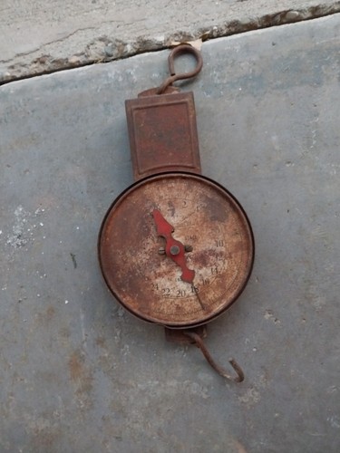 VINTAGE SALTER 235T SPRING BALANCE SCALES 200lbs x 1lbs | eBay