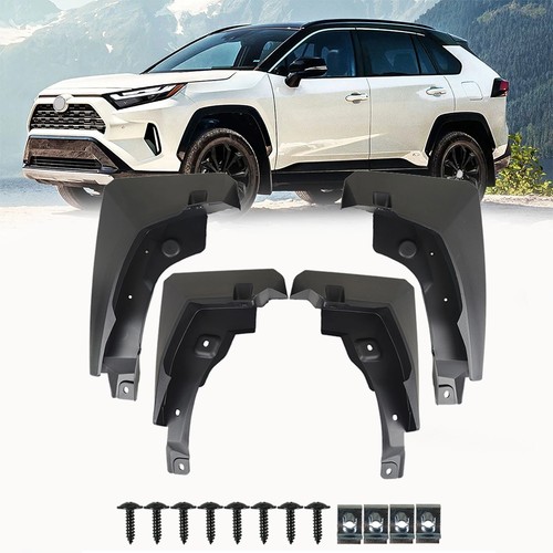 4X Front and Rear Mud Flaps Molded Splash Guards For 2019 2020-2023 ...
