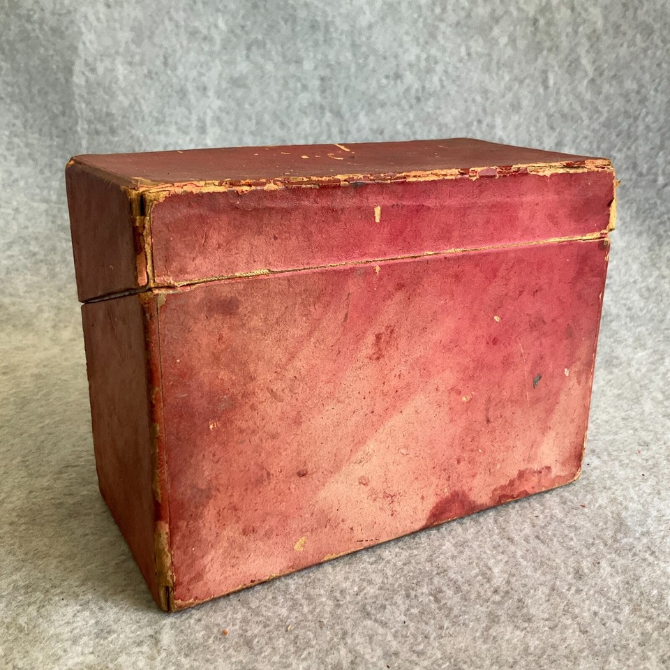 VTG Recipe Box Including Handwritten + Clipped Recipes Index Cards ...