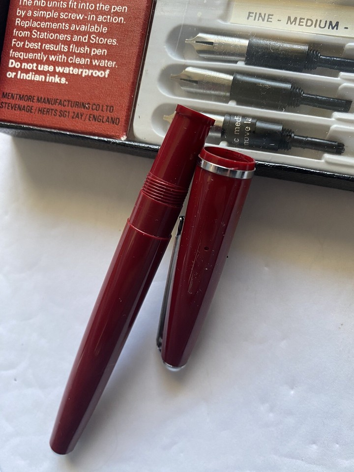 LOT OF 2 Fountain Pen Sets Osmiroid And Platignum Calligraphy Lettering ...