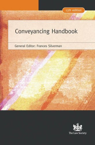 Conveyancing Handbook by Silverman, Frances Hardback Book The Fast Free ...