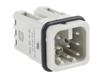 1PC 09360082632 8 core heavy duty connector aviation plug HAN 8D-M-QL ...