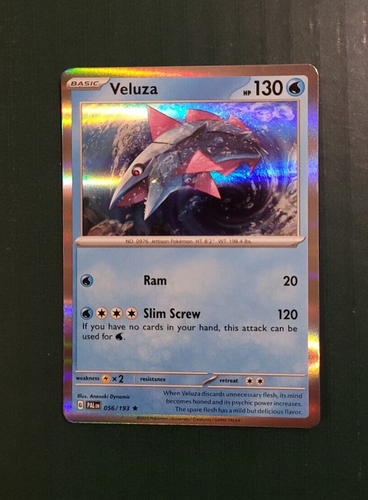 Pokémon TCG, Veluza, Paldea Evolved, #56/193, Holo Rare, Mint | eBay