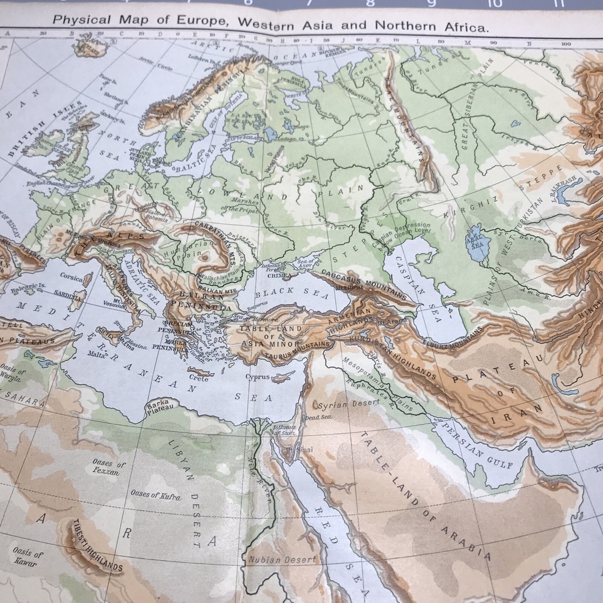 Western Eurasia Map