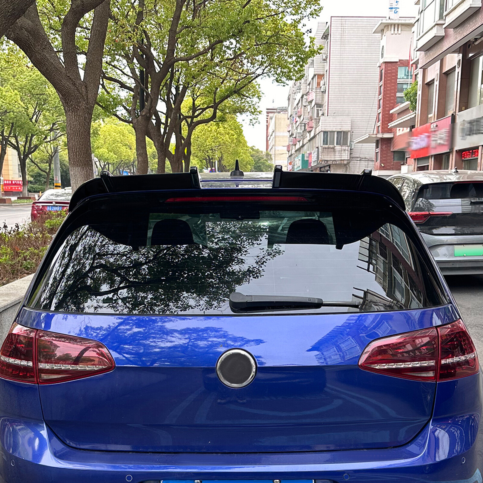 2pcs Rear Trunk Spoiler Lip For VW Golf MK7 MK7.5 GTI GTD R 2013-19 ...