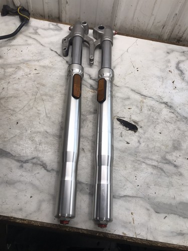 21 Zero SR ZF 14.4 Electric Motorcycle front forks tubes shocks right ...
