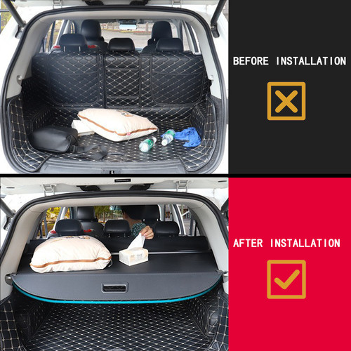 For Toyota Prado 2010-2021 Retractable Trunk Luggage Shade Shield Cargo ...