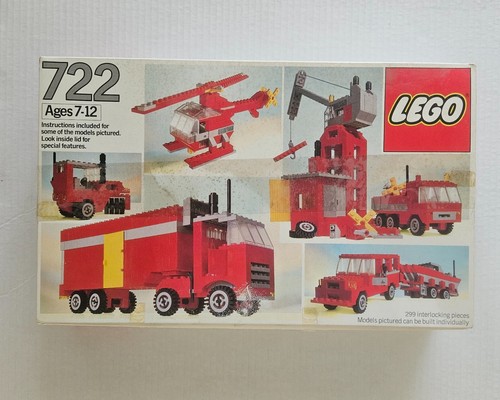 LEGO 722 Universal Building Set Vintage 1980 Not Inventoried Box ...