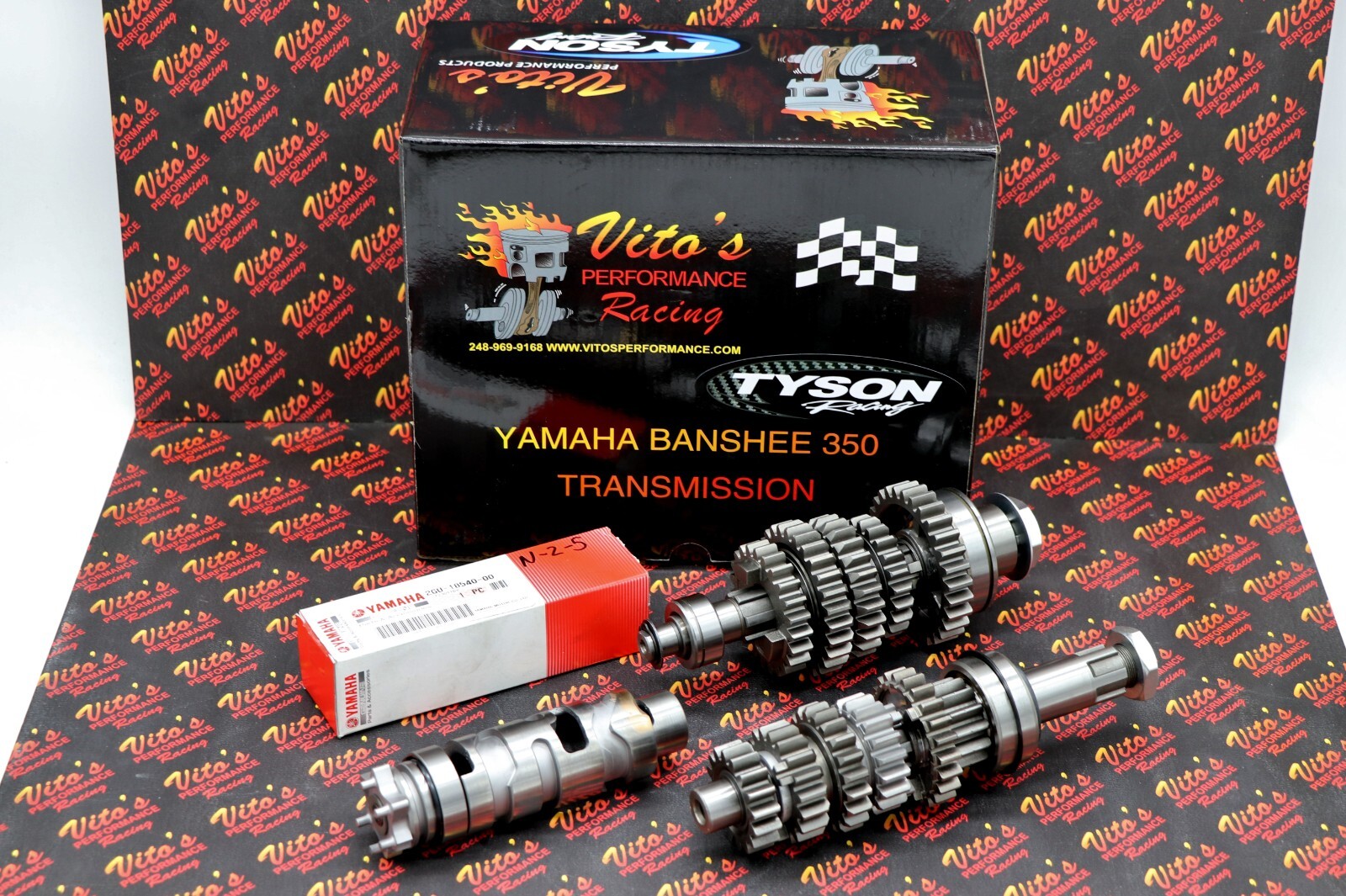 TYSON RACING Banshee drag transmission 2-5 OVERRIDE + cut drum + star ...