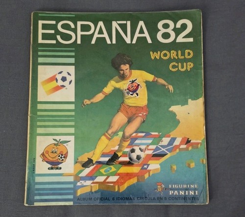 Panini World Cup Spain 1982 Sticker Album – Complete Set–Rare Collector ...