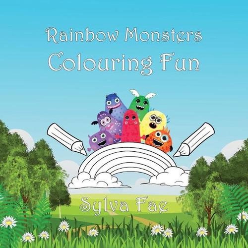 Rainbow Monsters Colouring Fun by Sylva Fae (English) Paperback Book ...