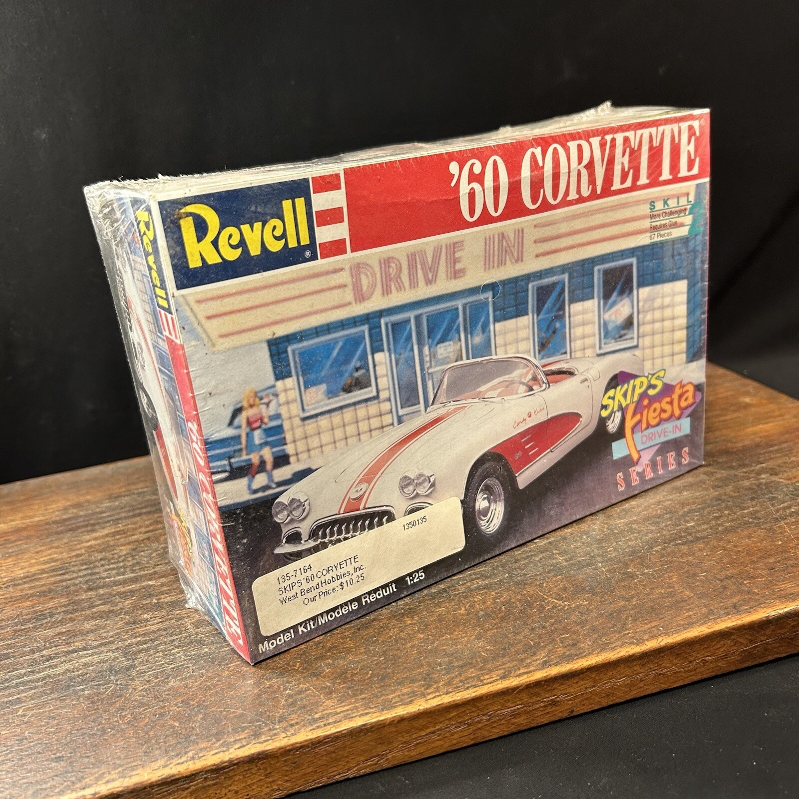 Vintage Revell Model Kit 1960 Corvette Car Factory Sealed PRIORITY MAIL ...