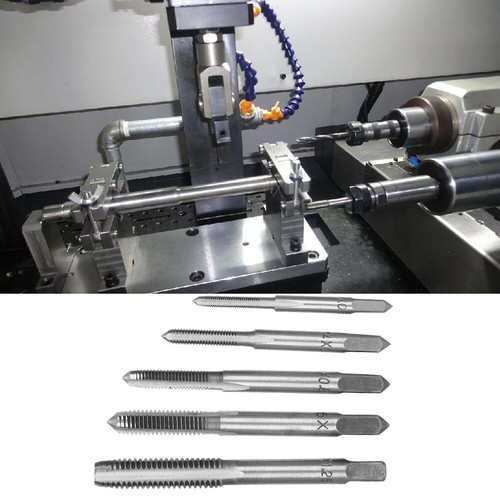 5pcs Manual Screw Thread Tap Tapper Set High Speed Steel Tap Tool M3 M4 ...