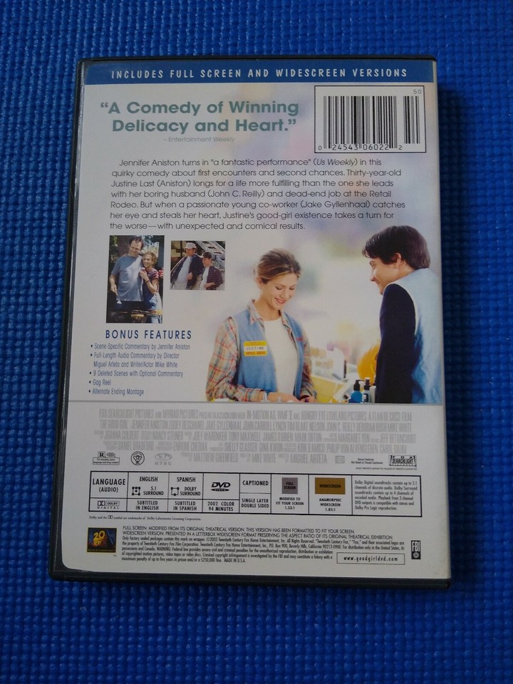 The Good Girl (DVD, 2003, Widescreen/Full Frame) 24543060222 | eBay