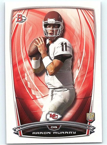 2014 Bowman Rookie Paper #90 Aaron Murray Chiefs NM-MT (RC - Rookie ...