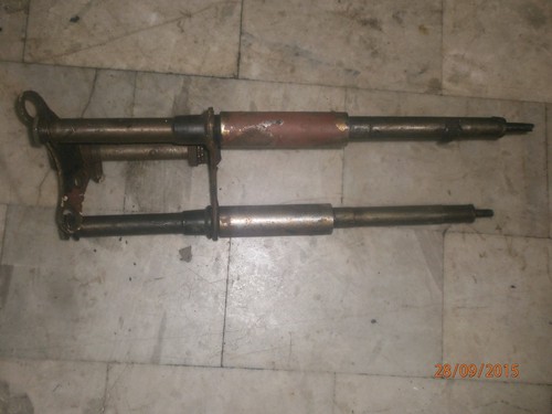 parilla 125 150 175 sport guzzi ducati forcella front fork triple ...