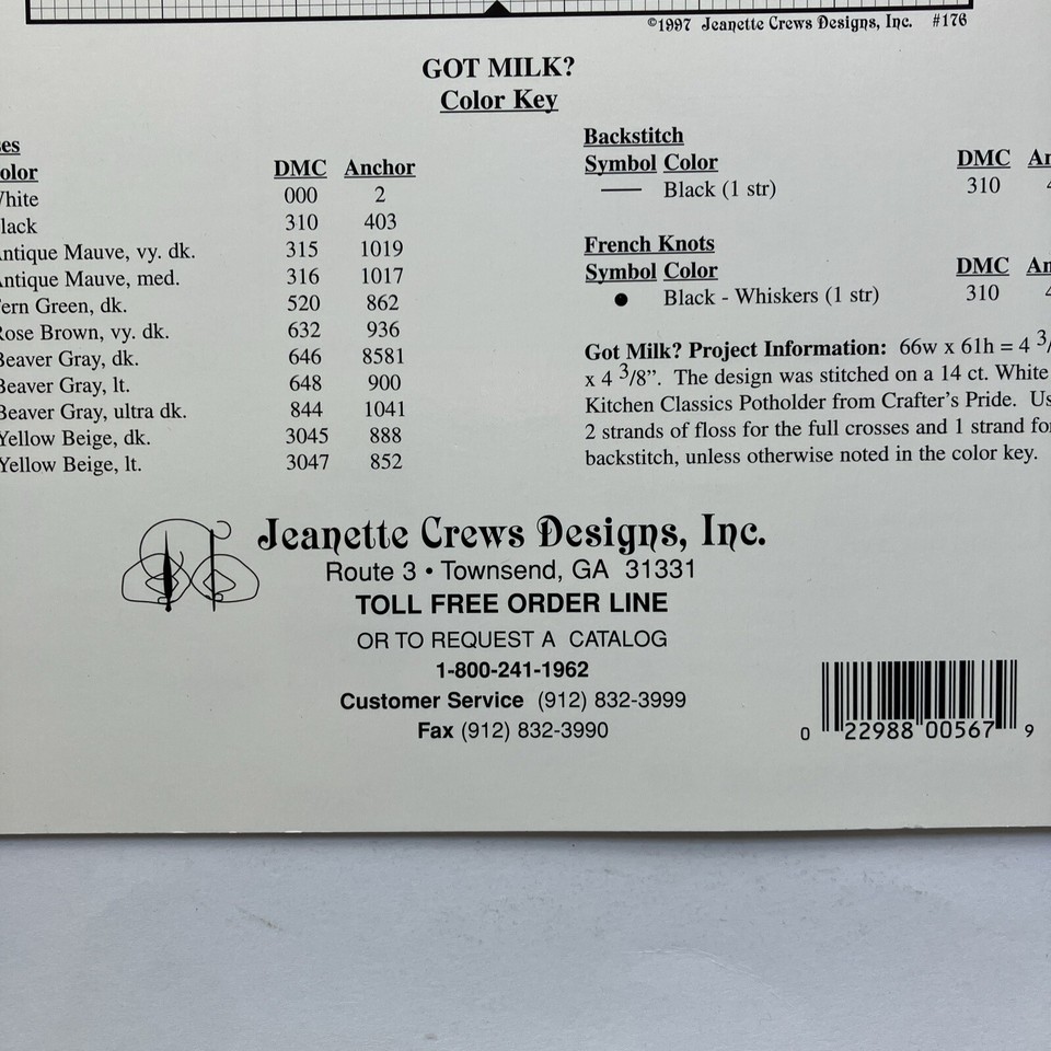 Jeanette Crews Designs Cattitudes The Fourth Litter Cross Stitch ...