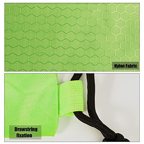 Drawstring Backpack Bag Waterproof Draw String Back Sack with Zip ...