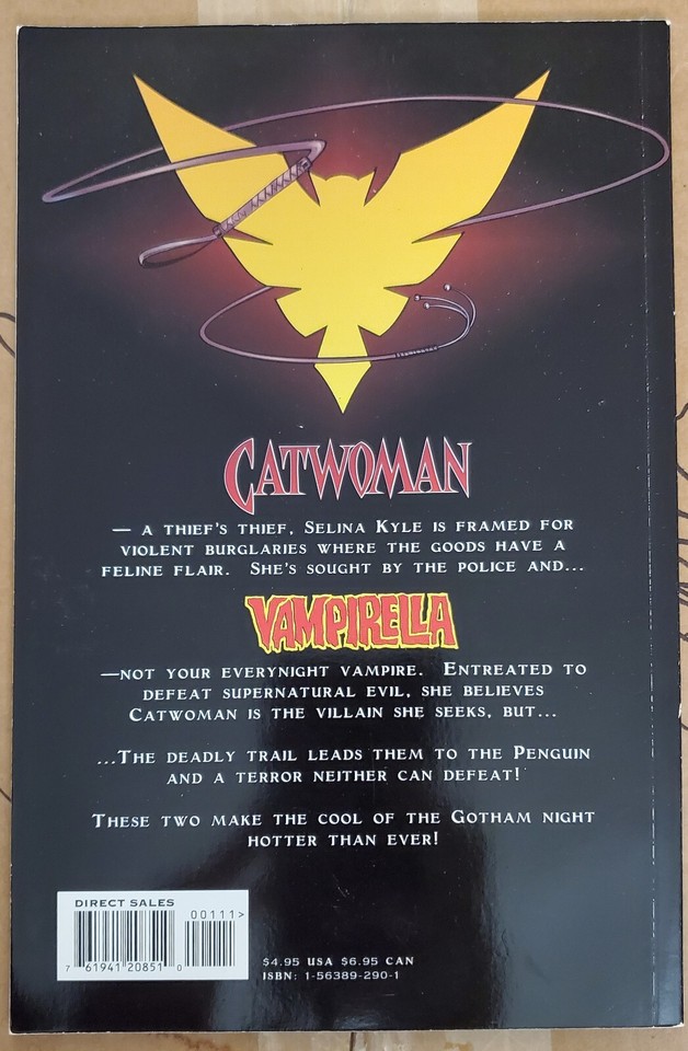 CATWOMAN / VAMPIRELLA: FURIES - 1997 DC Comics | eBay