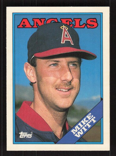 1988 Topps Tiffany Set-Break #270 Mike Witt California Angels | eBay