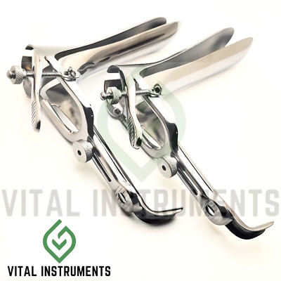 2 Graves Vaginal Speculum Large Gynecology Surgical Instrument ...