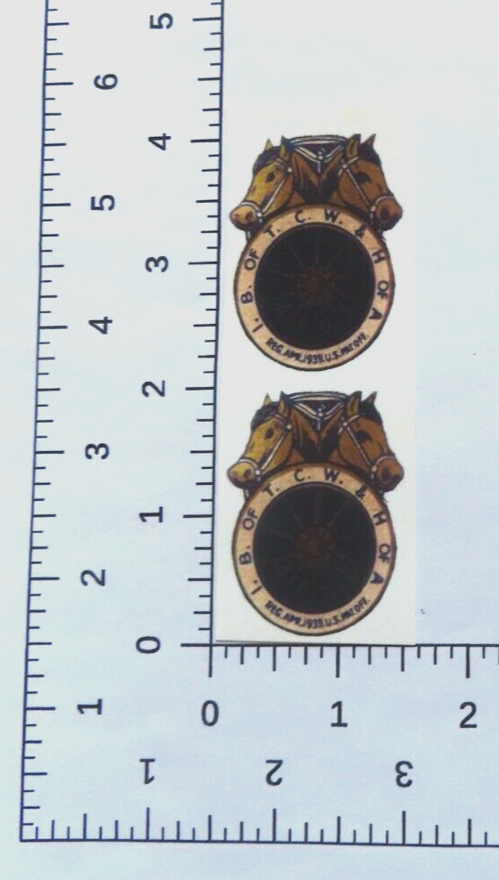 Teamster water slide decal set for Smith Miller truck sent with ...