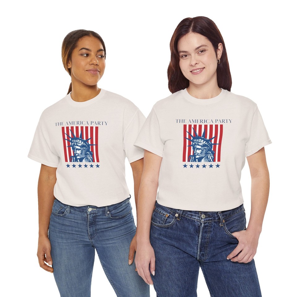 The America Party T-Shirt, Elon Musk Fan Tee, Political Merchandise | eBay