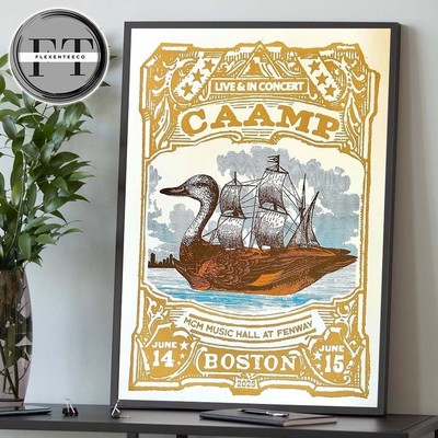 Caamp Live & In Concert MGM Music Hall In Boston On June 14-15 2025 ...