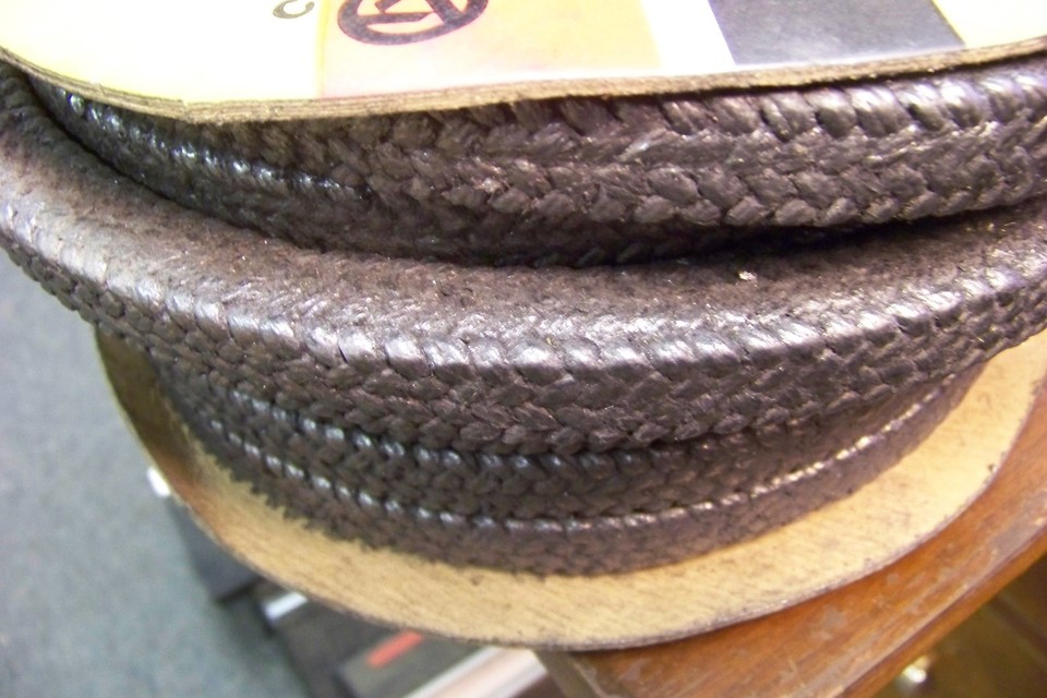 new garlock 98-pbi 3/4" graphite treated valve stem packing | eBay