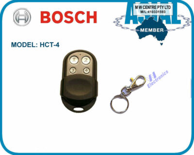 Bosch Remote Control 4 button Stainless Steel HCT-4 alarm fobs we800v2 ...