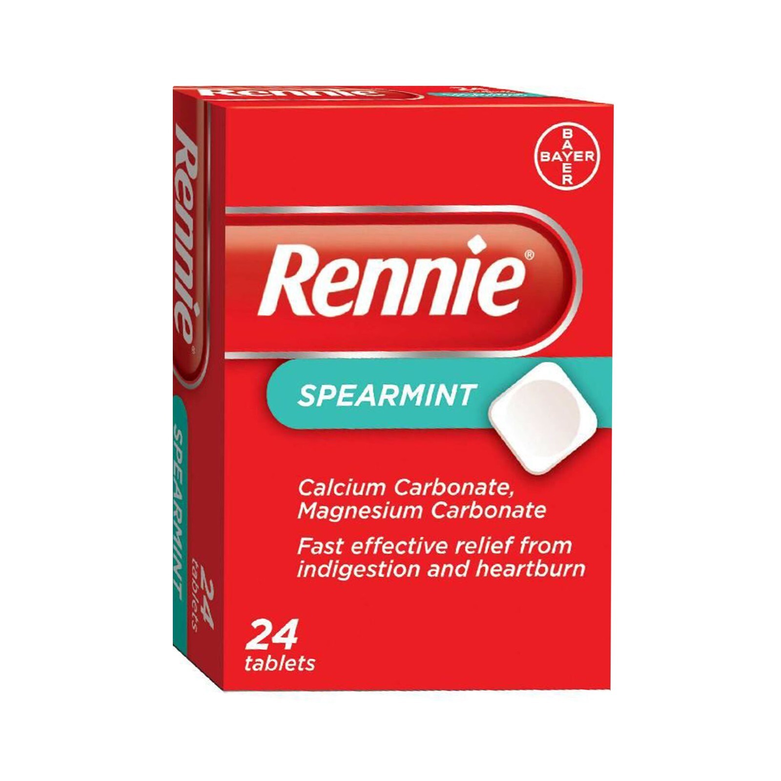 Rennie Peppermint Chewable Tablets - 48 Count for sale online | eBay UK