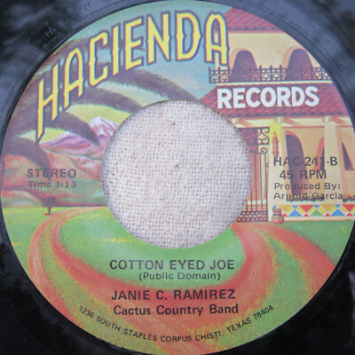 JANIE C RAMIREZ, Hacienda 241, Tejano 45rpm, Corpus Christi TX, COUNTRY ...