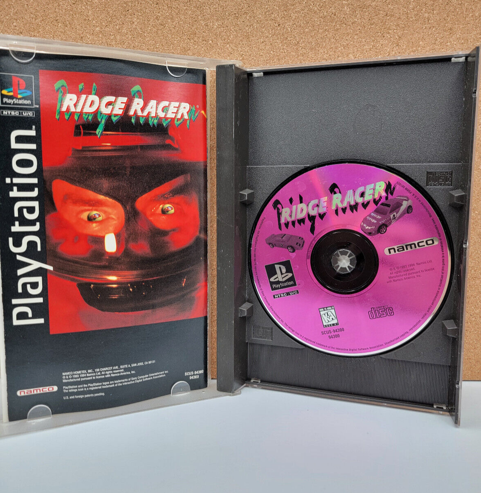 Ridge Racer PlayStation 1 PS1 Long Box Complete CIB 711719430025| eBay