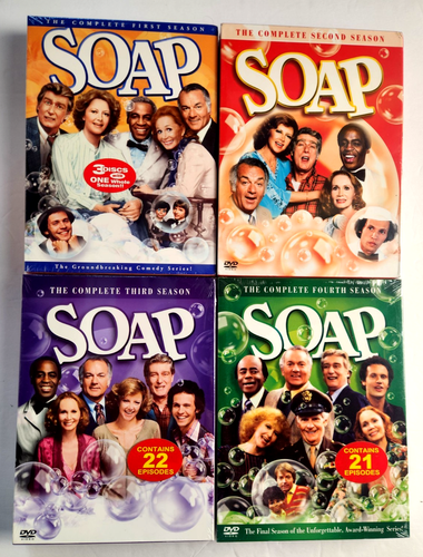 Soap: The Complete DVD Series Season 1, 2, 3, 4 - New Sealed Boxes ...