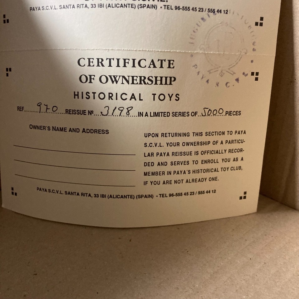 Bugatti T-970 Race Car Reproduction Toy Ref 1930 Ltd No.3198/5000 48cm ...