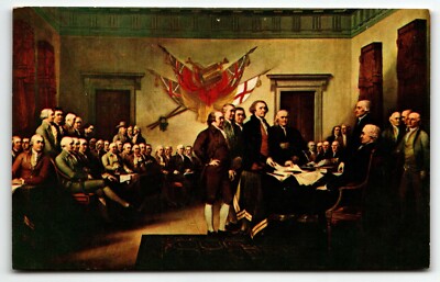 Declaration of Independence Painting Capitol Rotunda Washington DC ...
