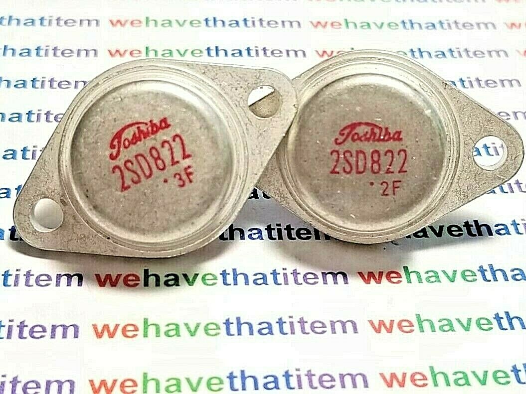 2SD822 / TO3 / TRANSISTOR / 2 PIECES (qzty) | eBay